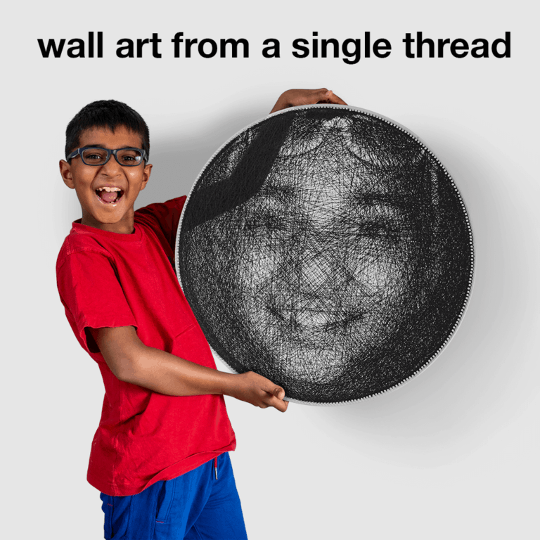 ArtRapid - String Art Generator - art from a single thread