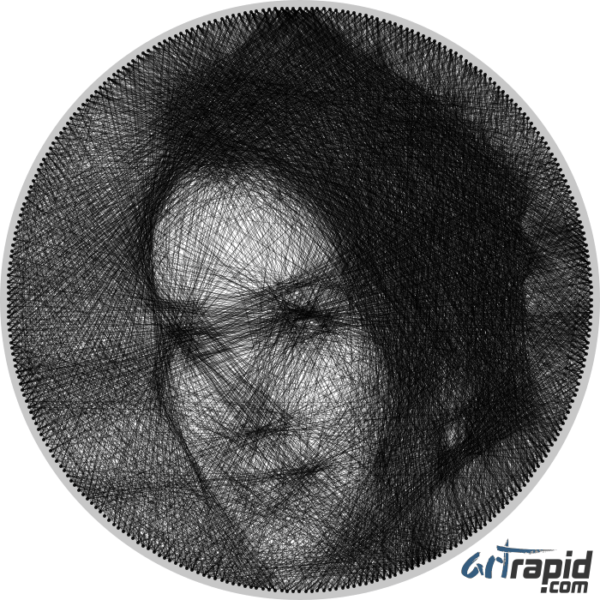 Circular string Aarav - ArtRapid